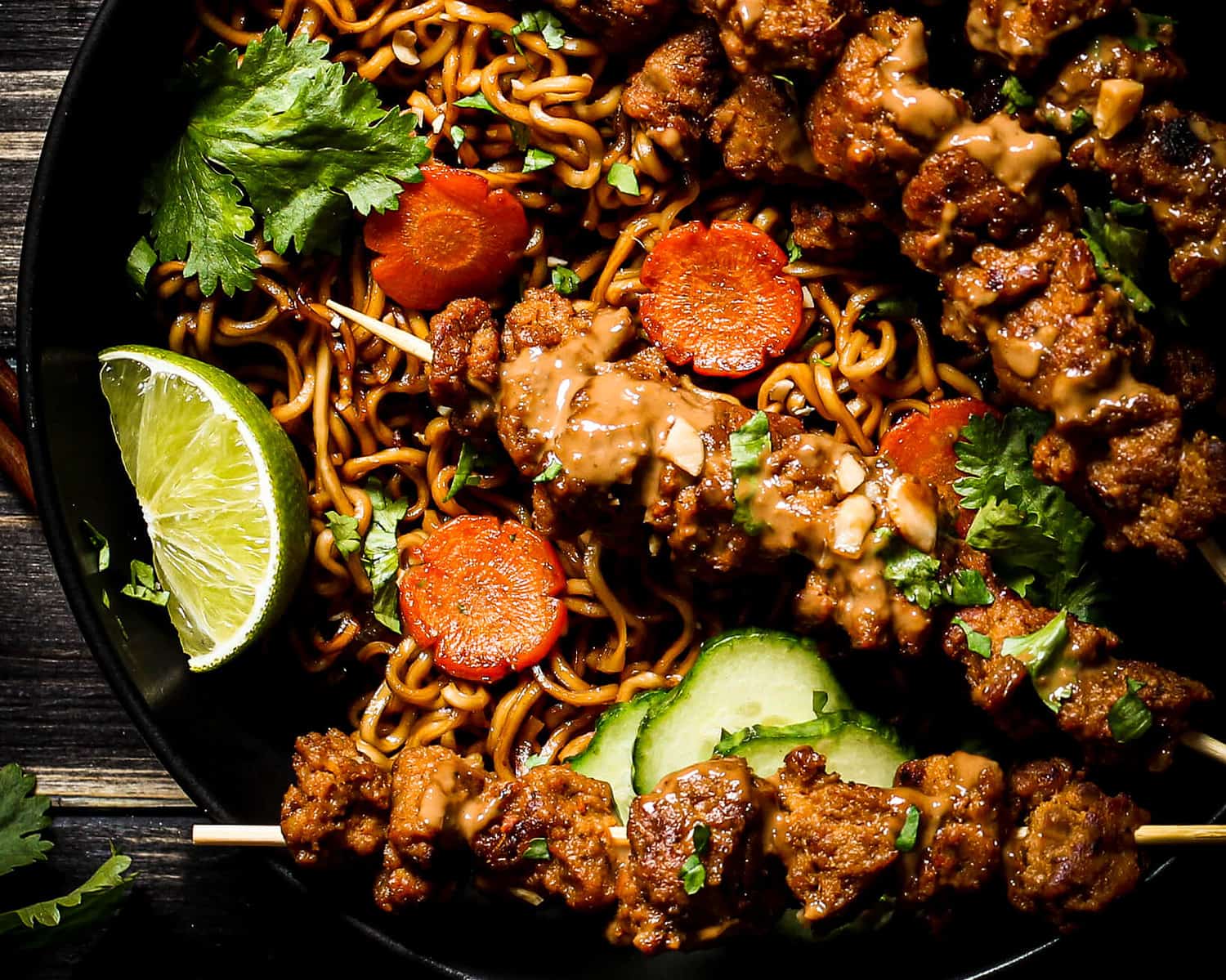 SOY SATAY - FLY ME TO THE VEGAN BUFFET