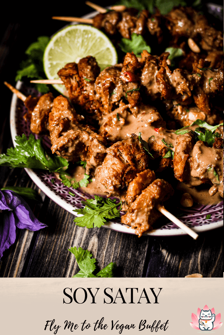 Vegan soy satay/ recipe