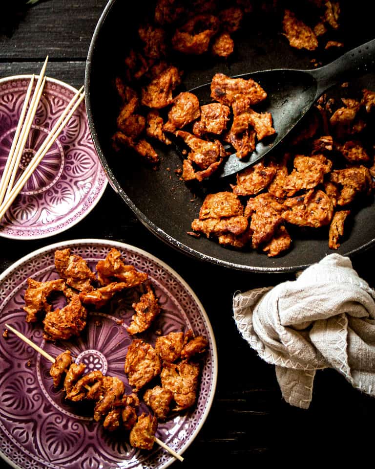 Vegan soy satay/ recipe