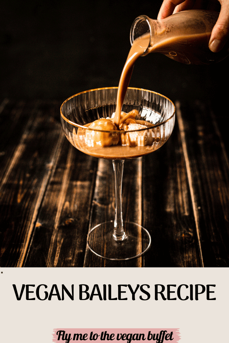 Creamy vegan Baileys - homemade, quick and easy